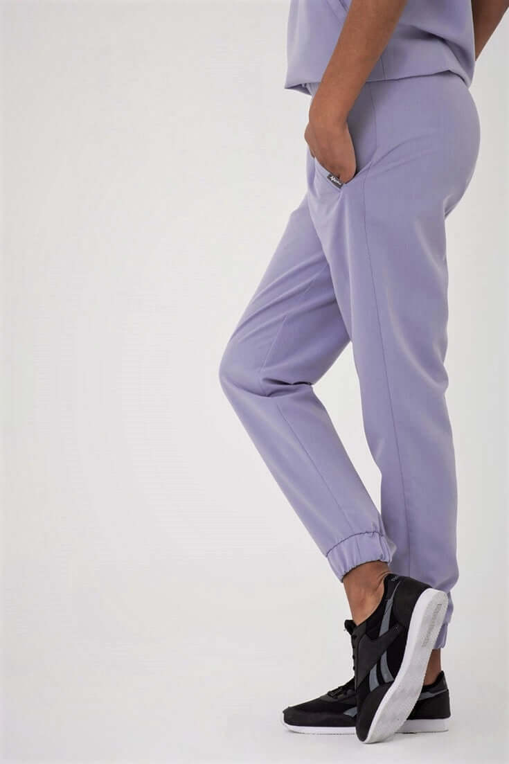 Women's medical pants - Welt lavender outlet – Medka